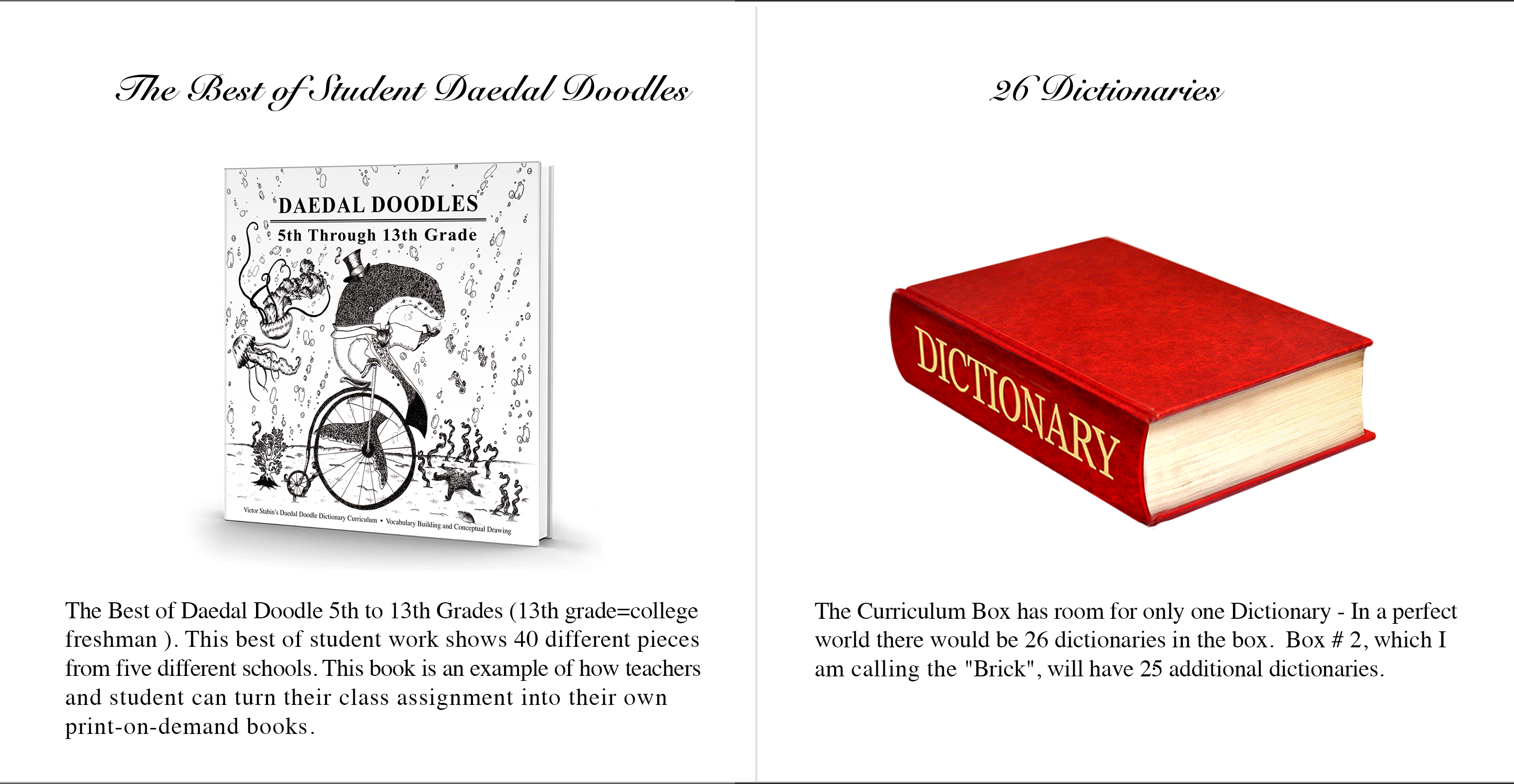 Daedal Doodle Dictionary Curriculum - Daedal Doodle