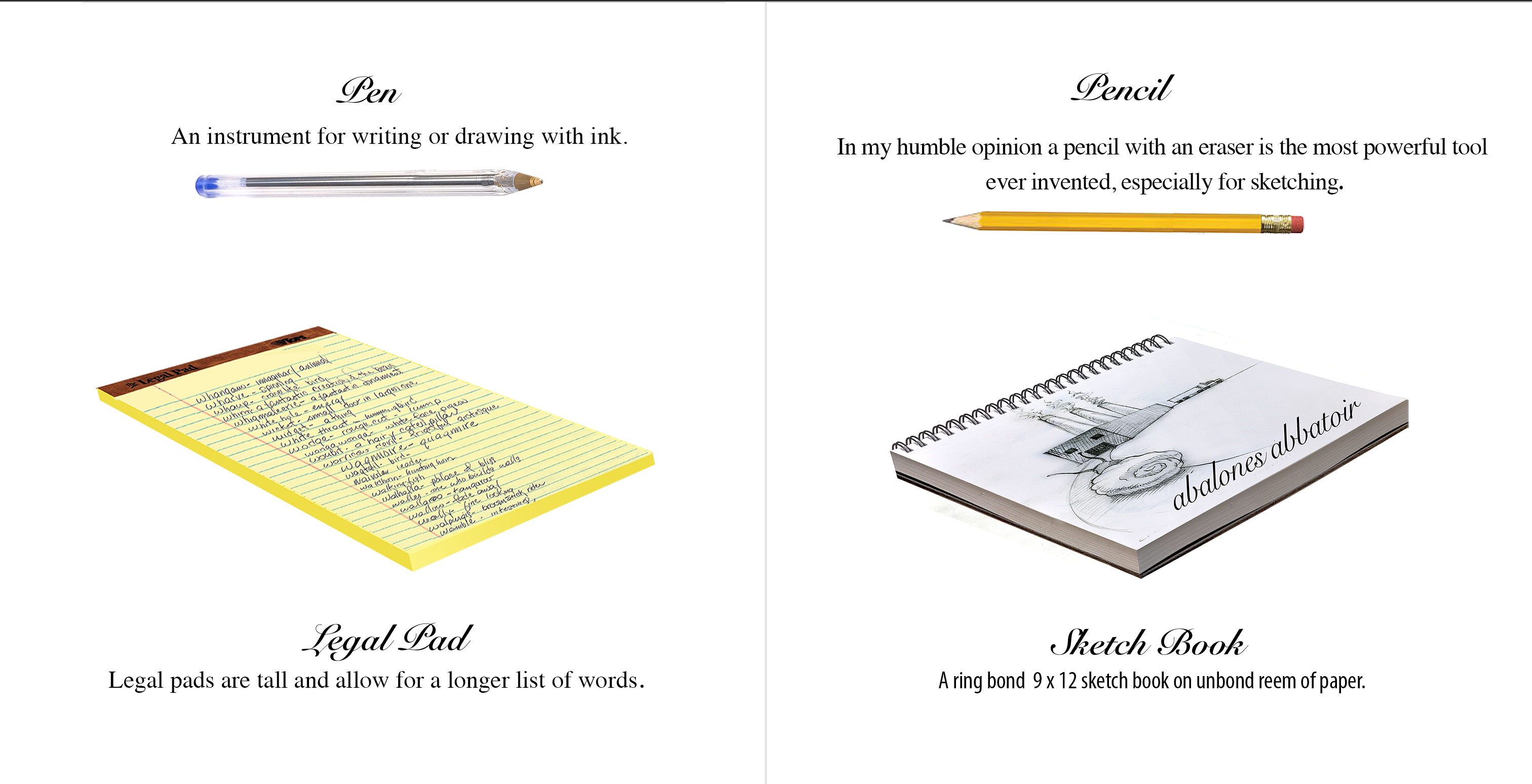 Daedal Doodle Dictionary Curriculum - Daedal Doodle